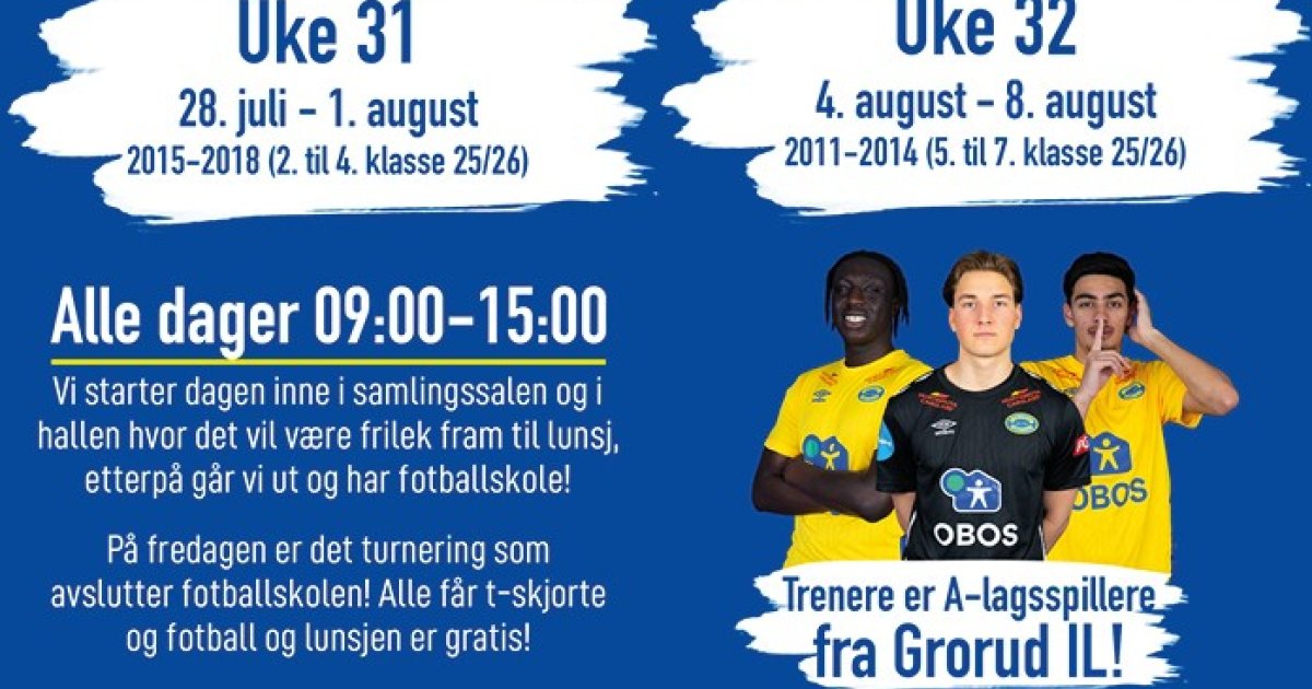 OBOS Fotballskole / Grorud IL
